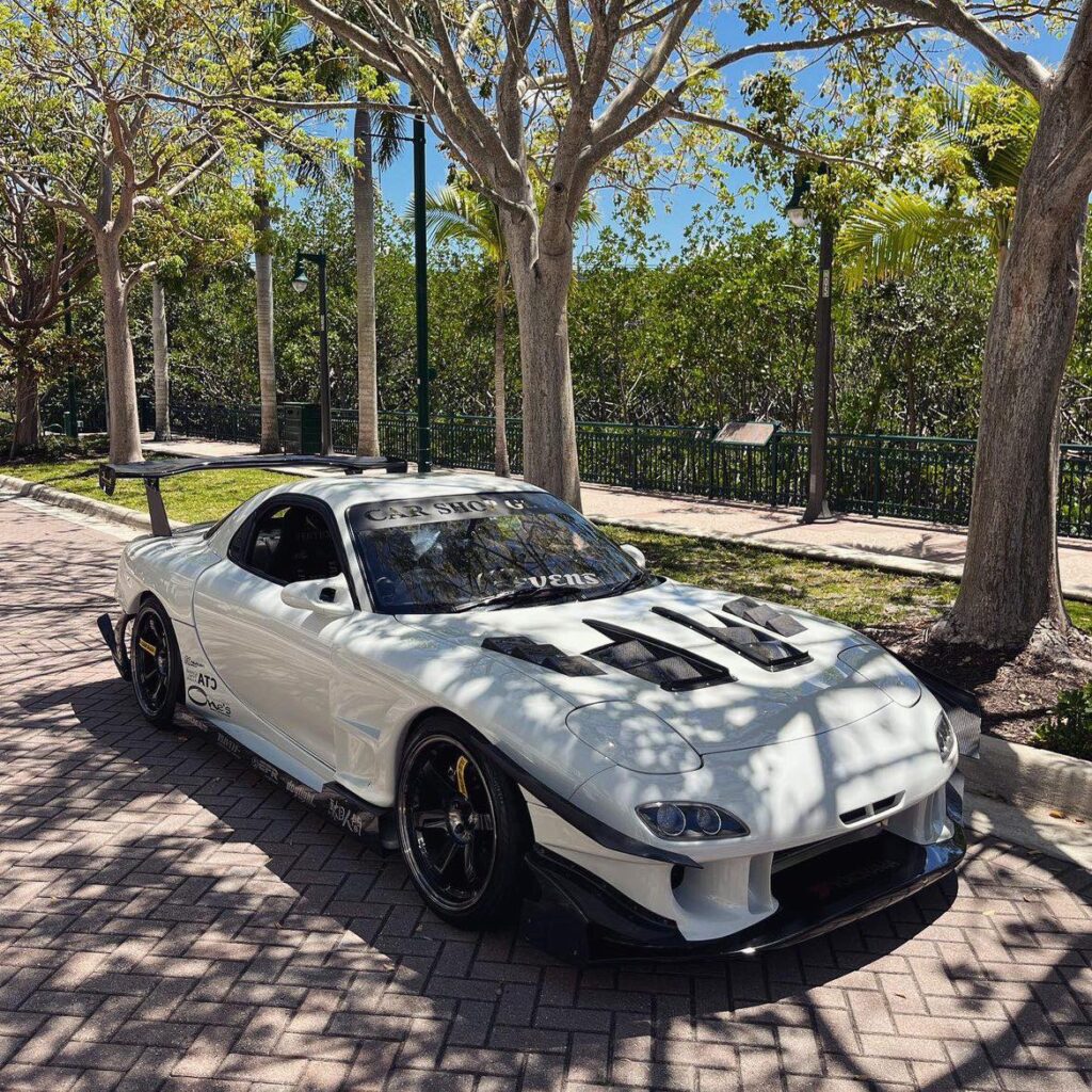 FD3S RX-7用 カーショップグロウ ハチマキ(マットブラック)|CarshopGLOW